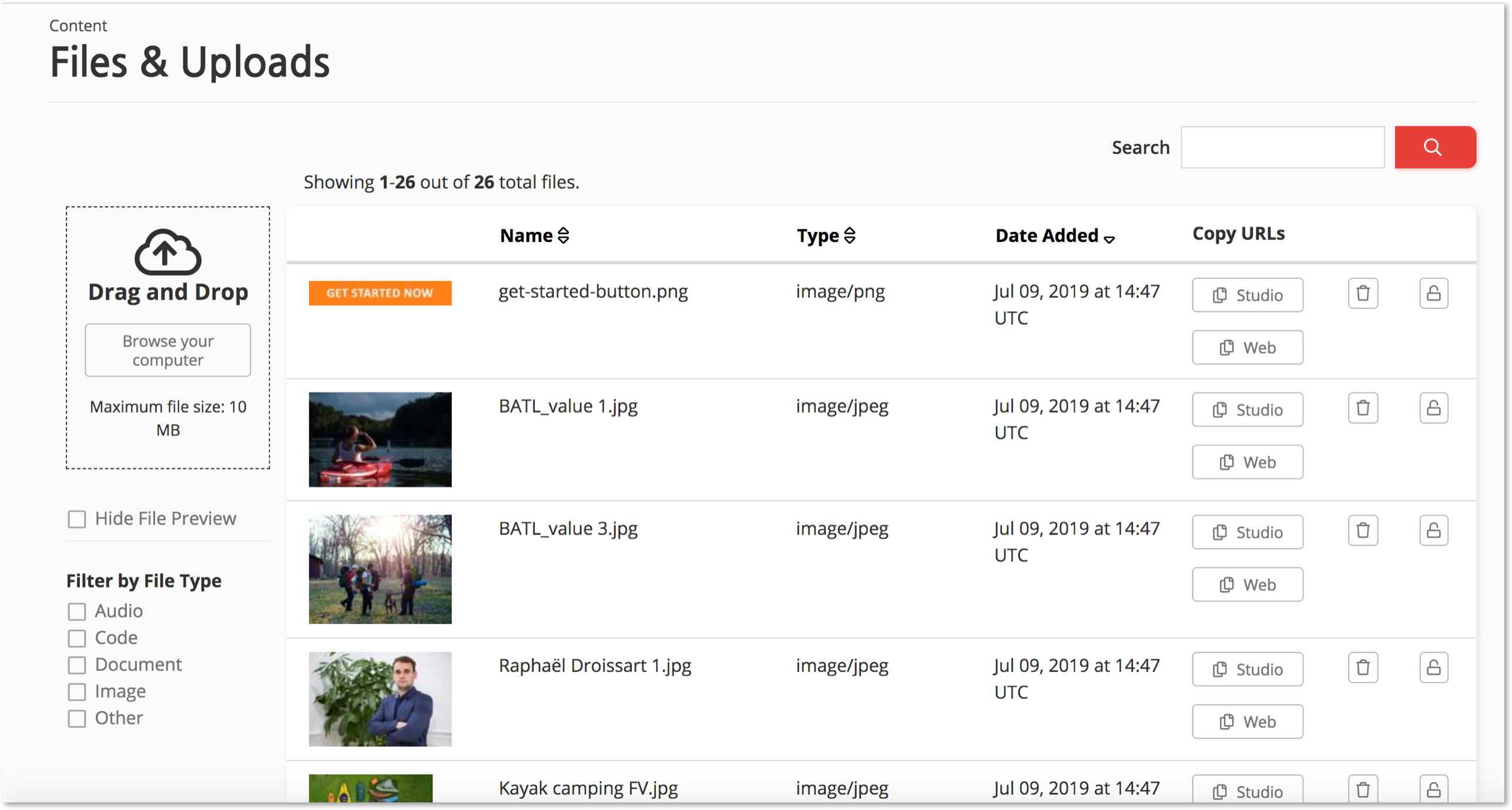 Uploading Files | Customer Success Center