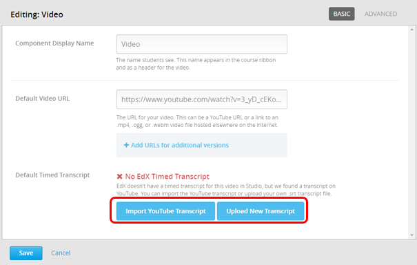 Adding a Transcript to a Video | Triboo Customer Success Center