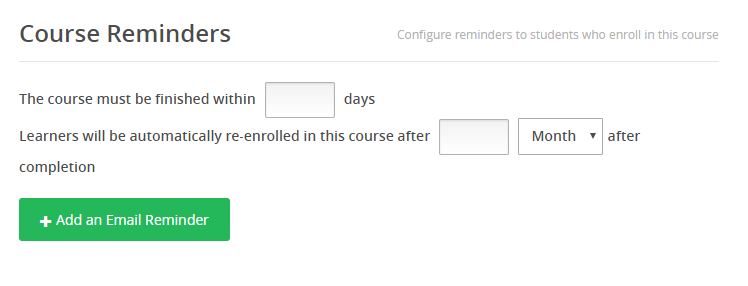 Automatic Course Re Enrollment Triboo Customer Success Center