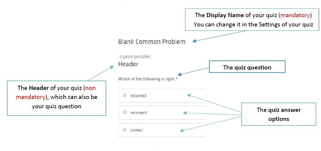 Blank Quiz | Triboo Customer Success Center