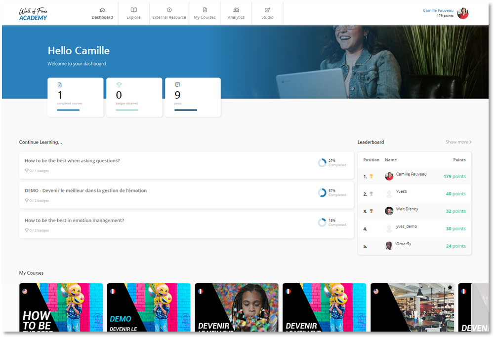 Leaderboard | Triboo Customer Success Center