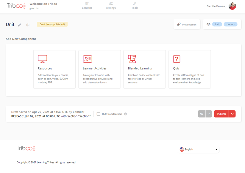 Blank Quiz | Triboo Customer Success Center