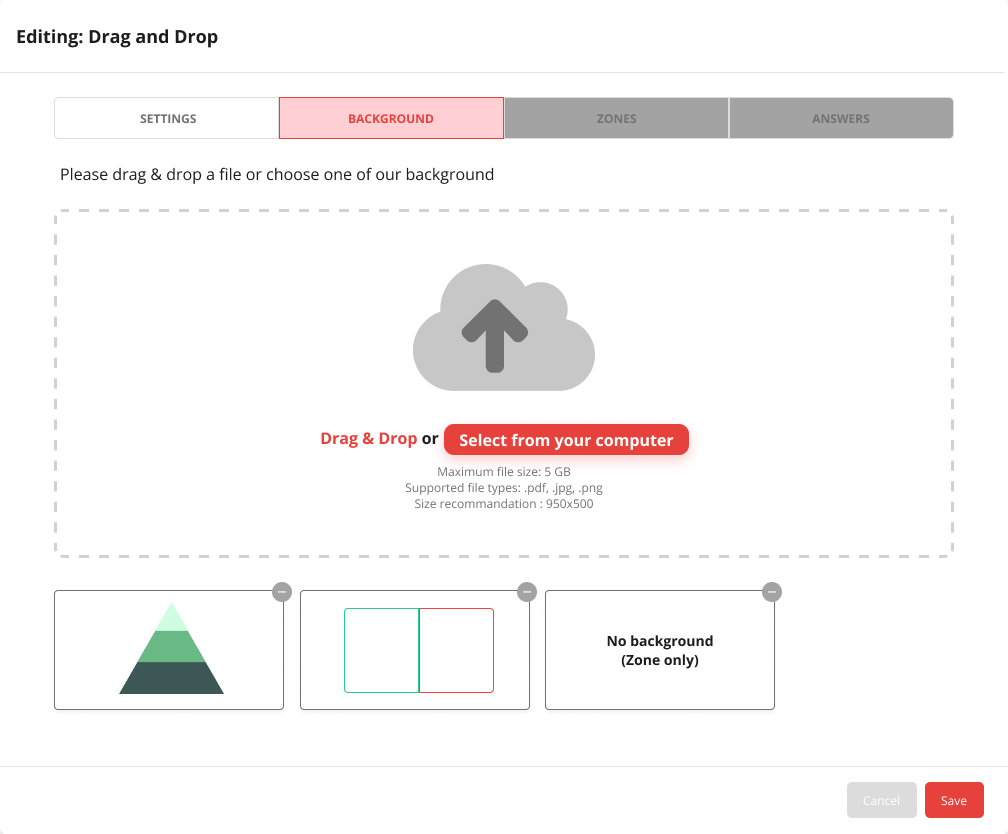 Drag & Drop Component | Triboo Customer Success Center Drag & Drop Component | Triboo Customer Success Center