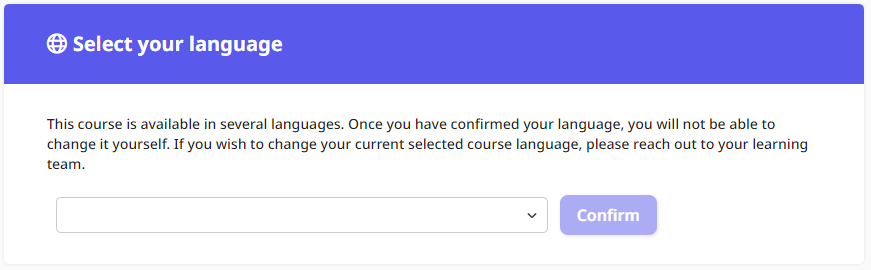 Multilingual Course | Triboo Customer Success Center